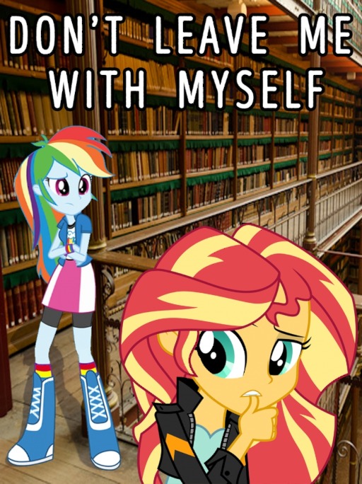 Equestria Daily - MLP Stuff!: Story: Don't Leave Me With Myself