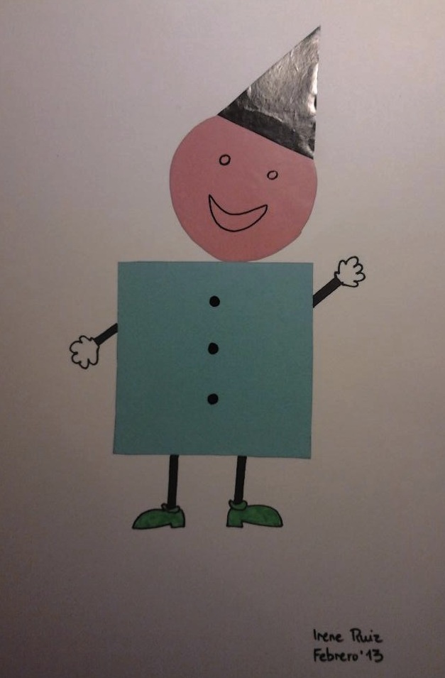 LA CAJA DE IRENE: Composición con figuras geométricas