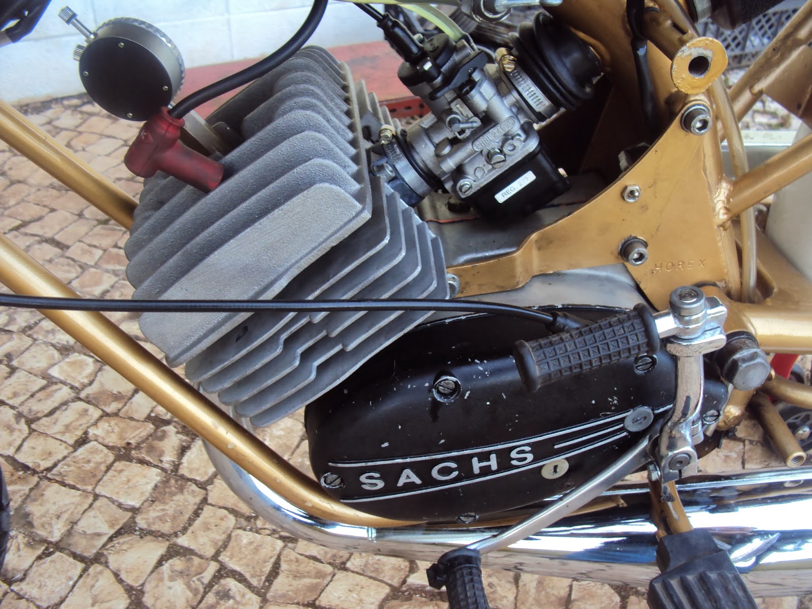 J.M.C.S. MOTOS E PEÇAS: MOTOR SACHS 80CC PREPARADO COM ROTOR C LUZ