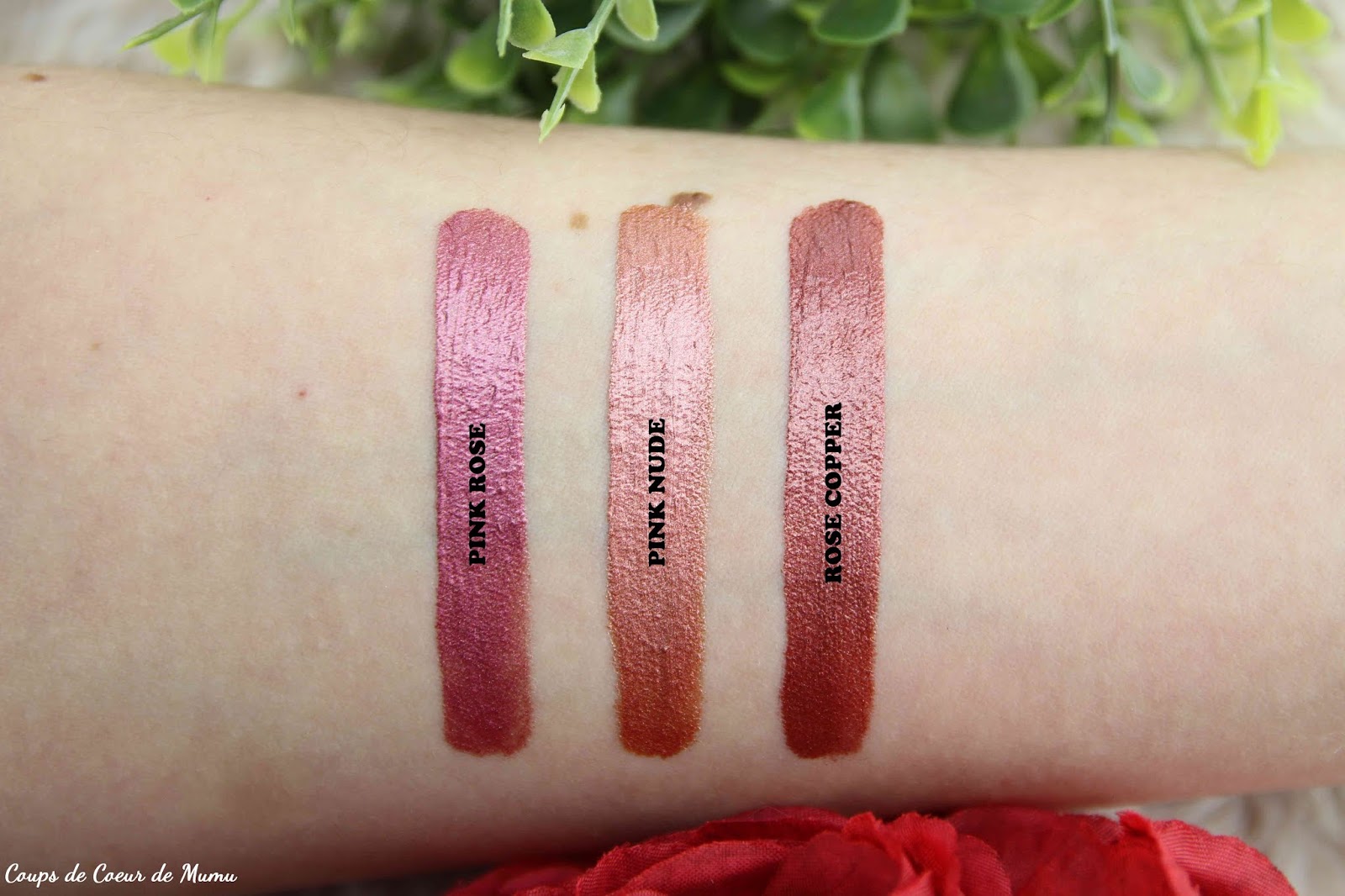 Cet été, je craque pour les Rouges à Lèvres Métallisés Golden Rose ...