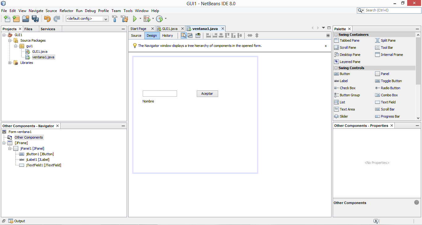Códigos Tip: Interfaz gráfica en Java-Netbeans Parte 3