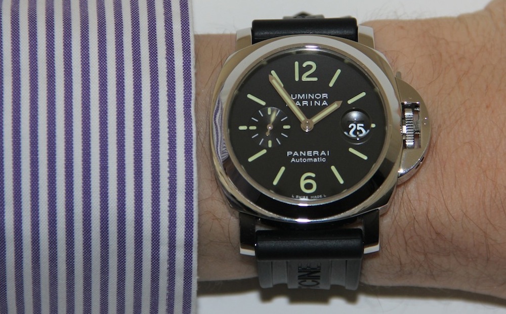 Luxury Watches News Blog: Panerai Luminor Marina Automatic PAM104 Review