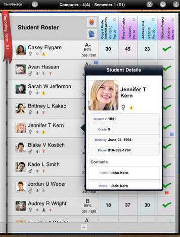 Teaching with Apps: 2 Great Free Teacher Organizers for iPad, iPhone & iPod