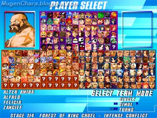 Mugen Characters: Screenpacks: Mugen Fighting Jam (Novo)