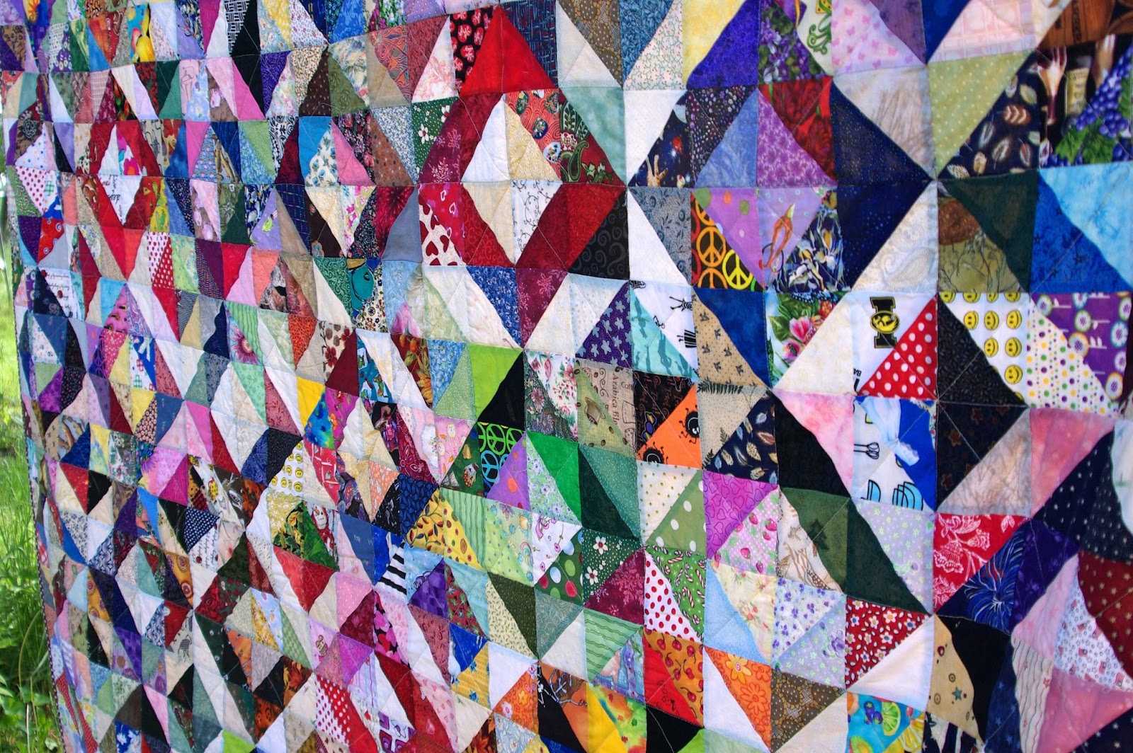 Sane, Crazy, Crumby Quilting: Depression Blocks and Fond Memories