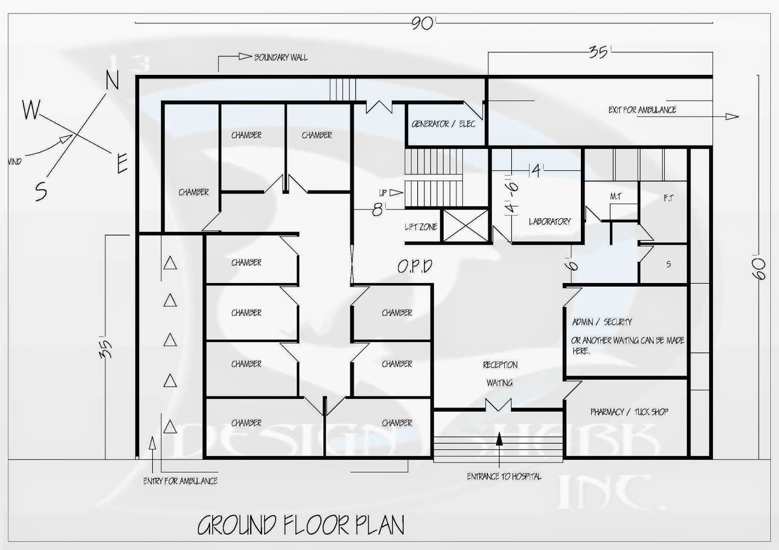 Design Shark Inc.: Multi-Story (Concept) Hospital at Hyderabad (Under ...