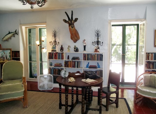 The Ernest Hemingway Home and Museum in Key West, Florida