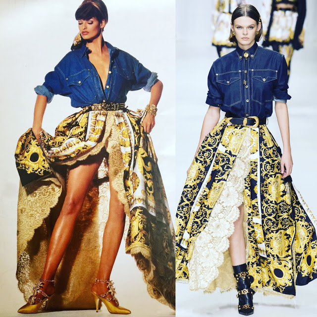 THE VERSACE TRIBUTE COLLECTION - Spring Summer 2018..Fashionweekly..On ...
