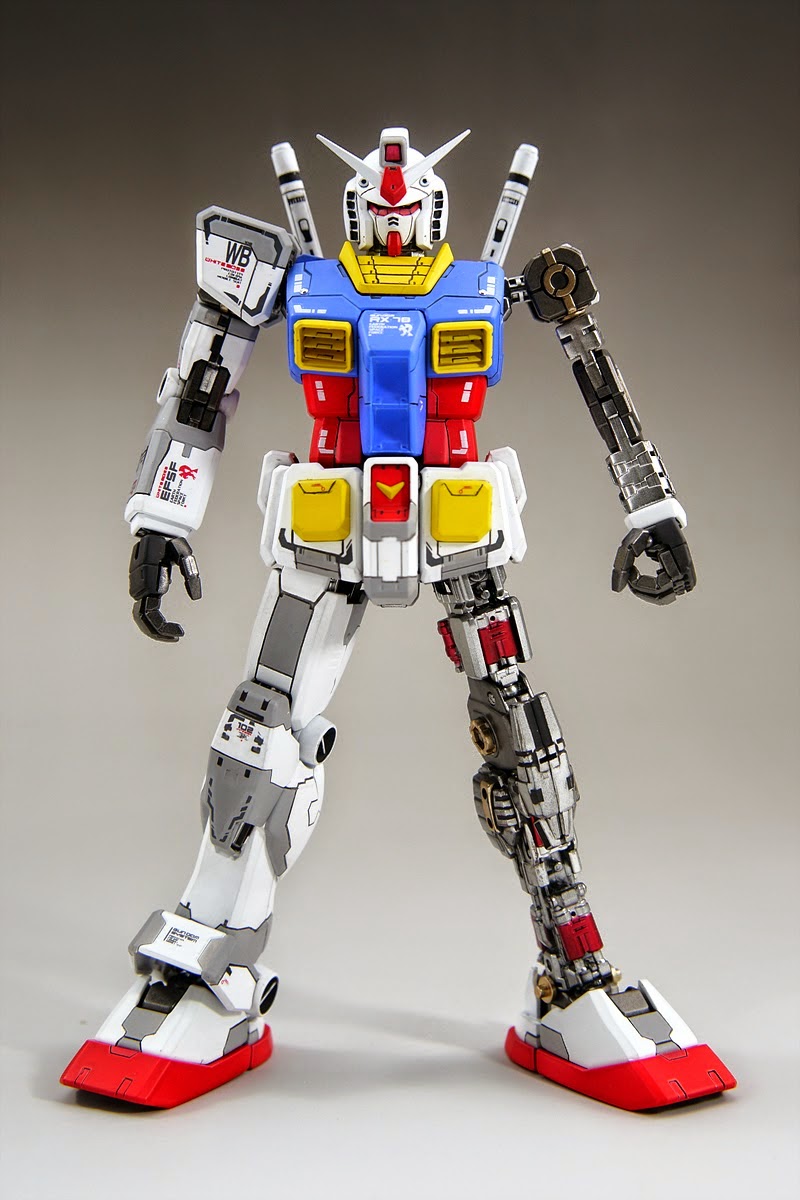 Gundam Family: MG 1/100 RX-78-2 Gundam Custom Build