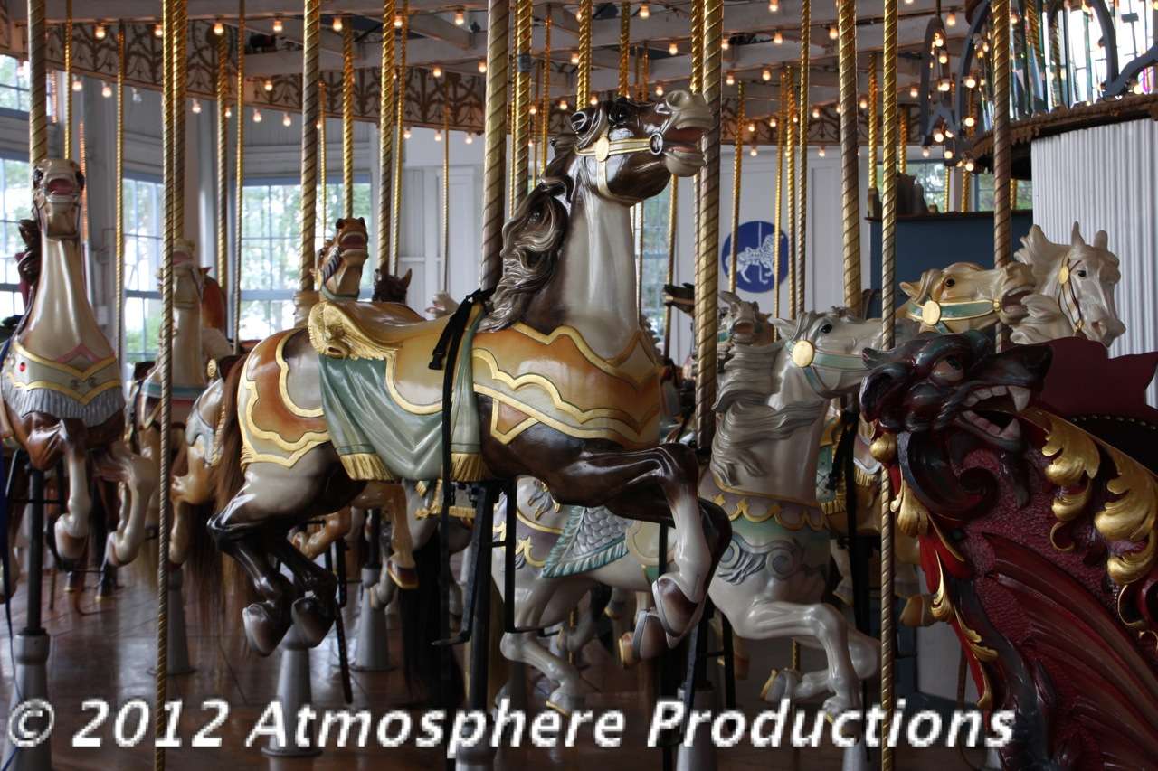 Atmosphere Productions: Lisa & Garvin: Carousel at Lighthouse Point Park