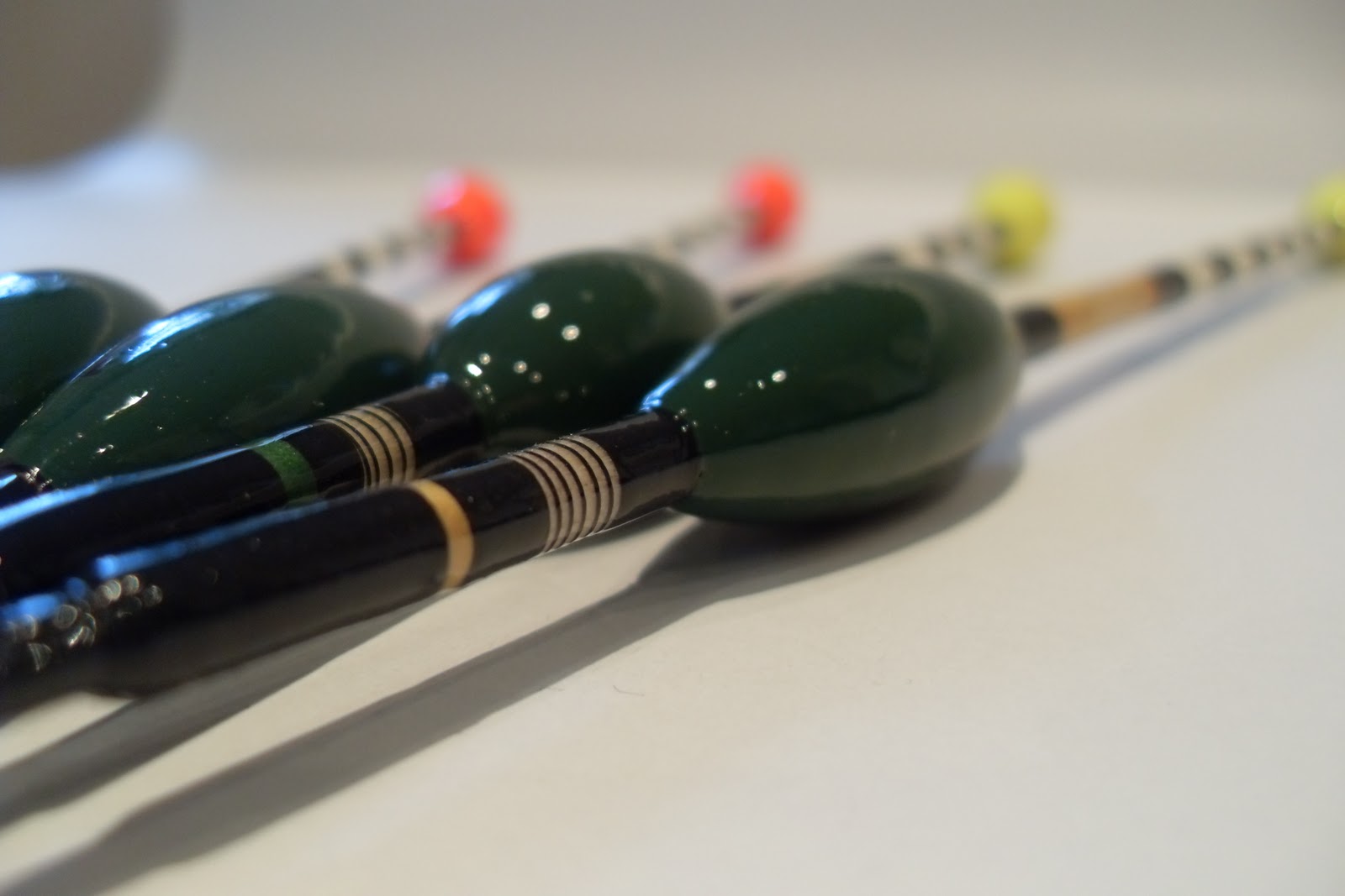 Handmade Fishing Floats by Mark Burningham.: 2011