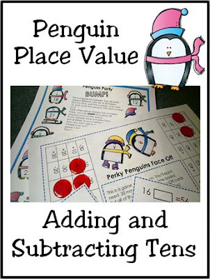 Primary Inspiration: Place Value Penguins Freebie