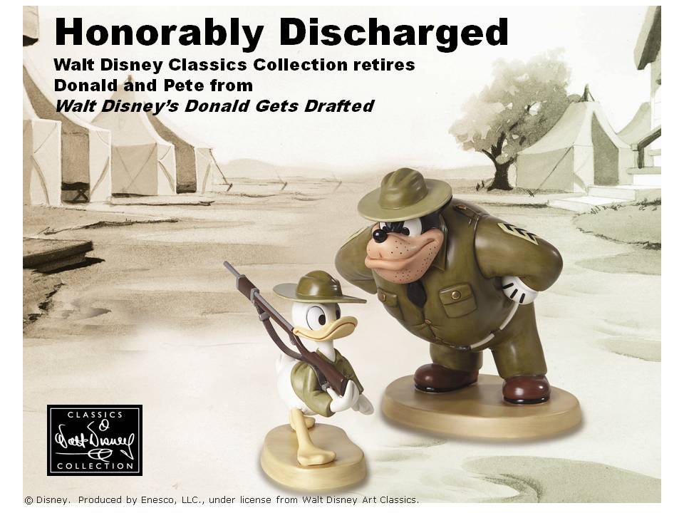 Duckman's Blog: Donald & Pete: Honorably Discharged!