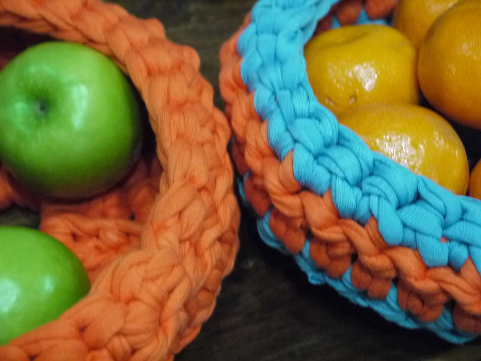 Indefinite Space: I Crocheted Some Fruit Nests