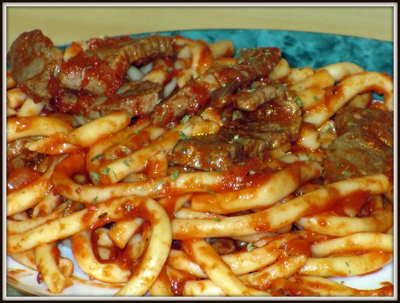 Qu'est-ce qui mijote chez Nance: Macaroni long de mamie