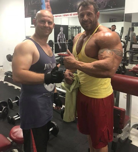 world bodybuilders pictures: Kosovan bodybuilder Besart Maxharraj