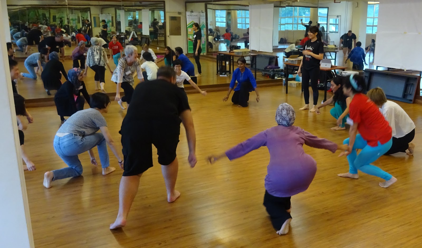 Integrative Creative Movements: Stories of Life: Dramatherapy Skills Training Workshop