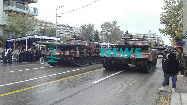 Έτριξαν τη γη τα άρματα μάχης στην παρέλαση της Θεσσαλονίκης! (ΦΩΤΟ ...