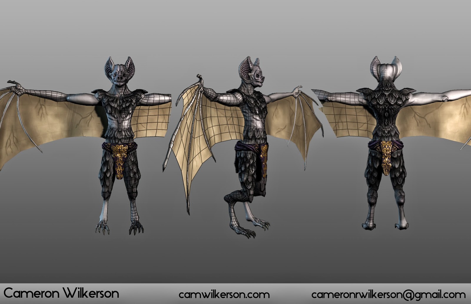 Camazotz Fan Art! 3D : Smite