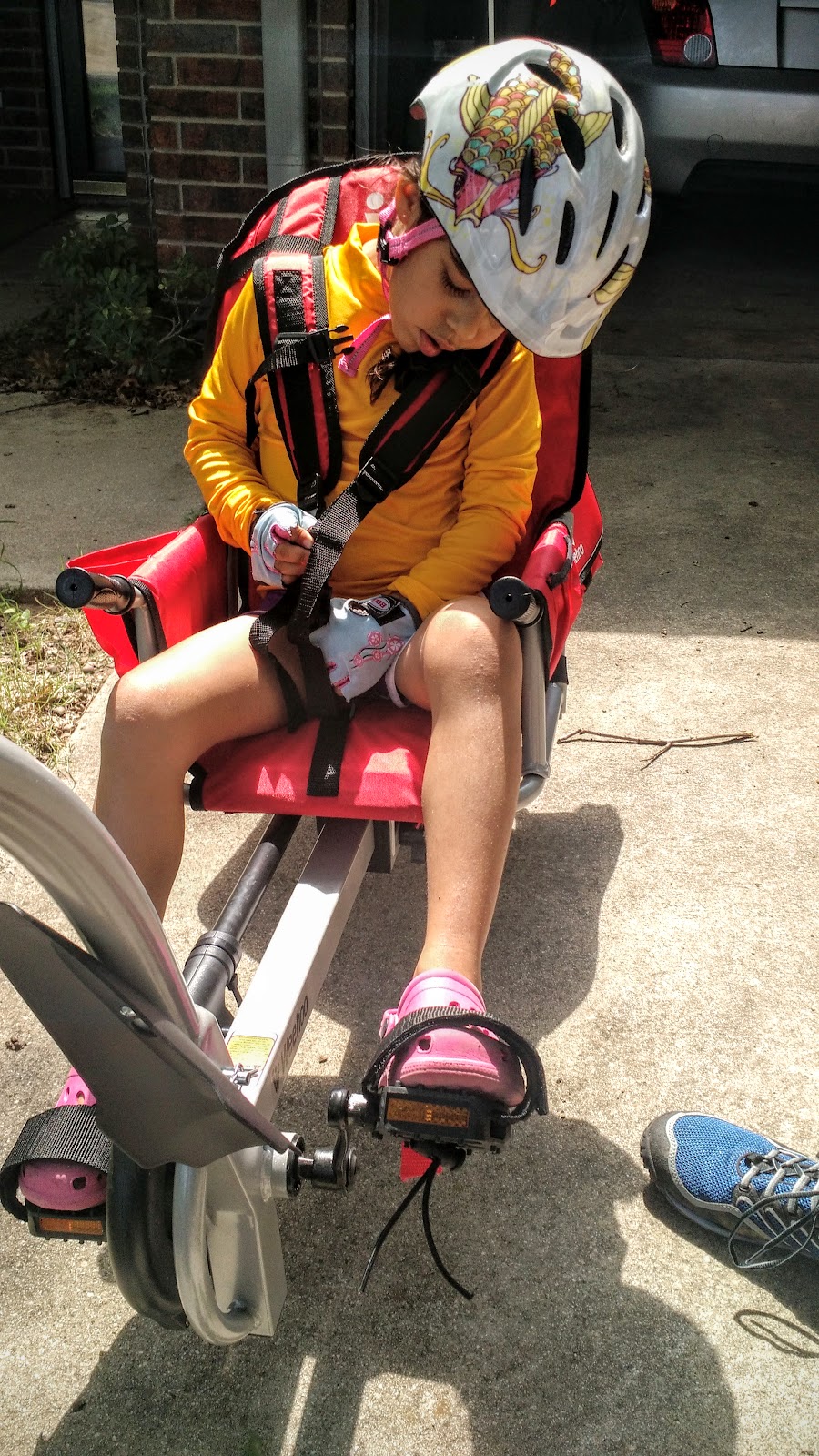 Neva - travel with an infant: A Weehoo 4th of July