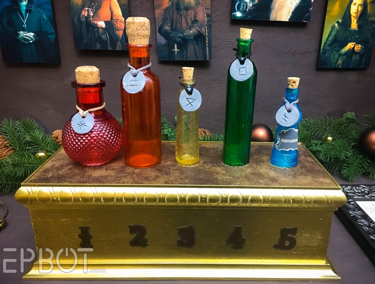 EPBOT: FULL WALK-THROUGH: Our Harry Potter Escape Room!