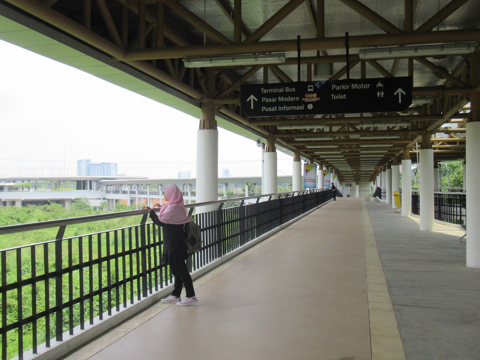 Eksplore Stasiun Cisauk dan Intermoda BSD City | Kurnia Amelia