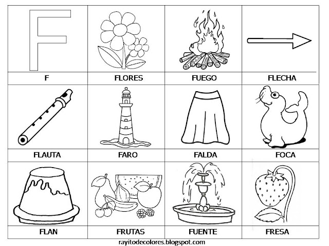 Objetos que empiezan con f - Imagui