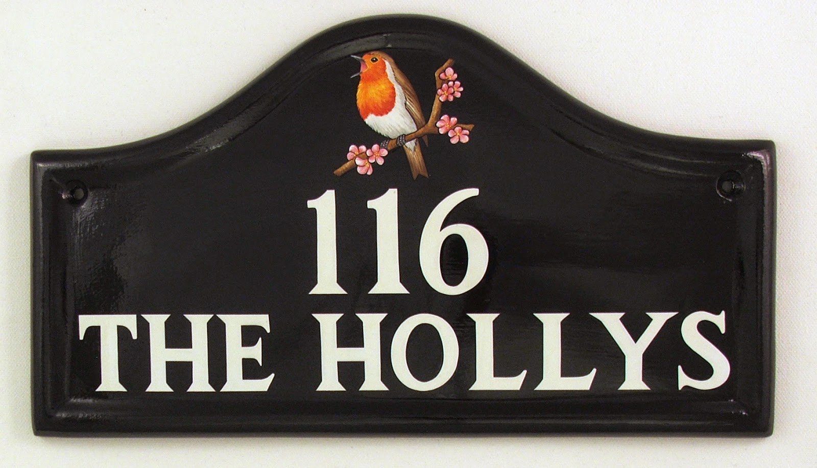 Hand Painted House Signs by Ceramic Art: House Signs and House Plaques ...