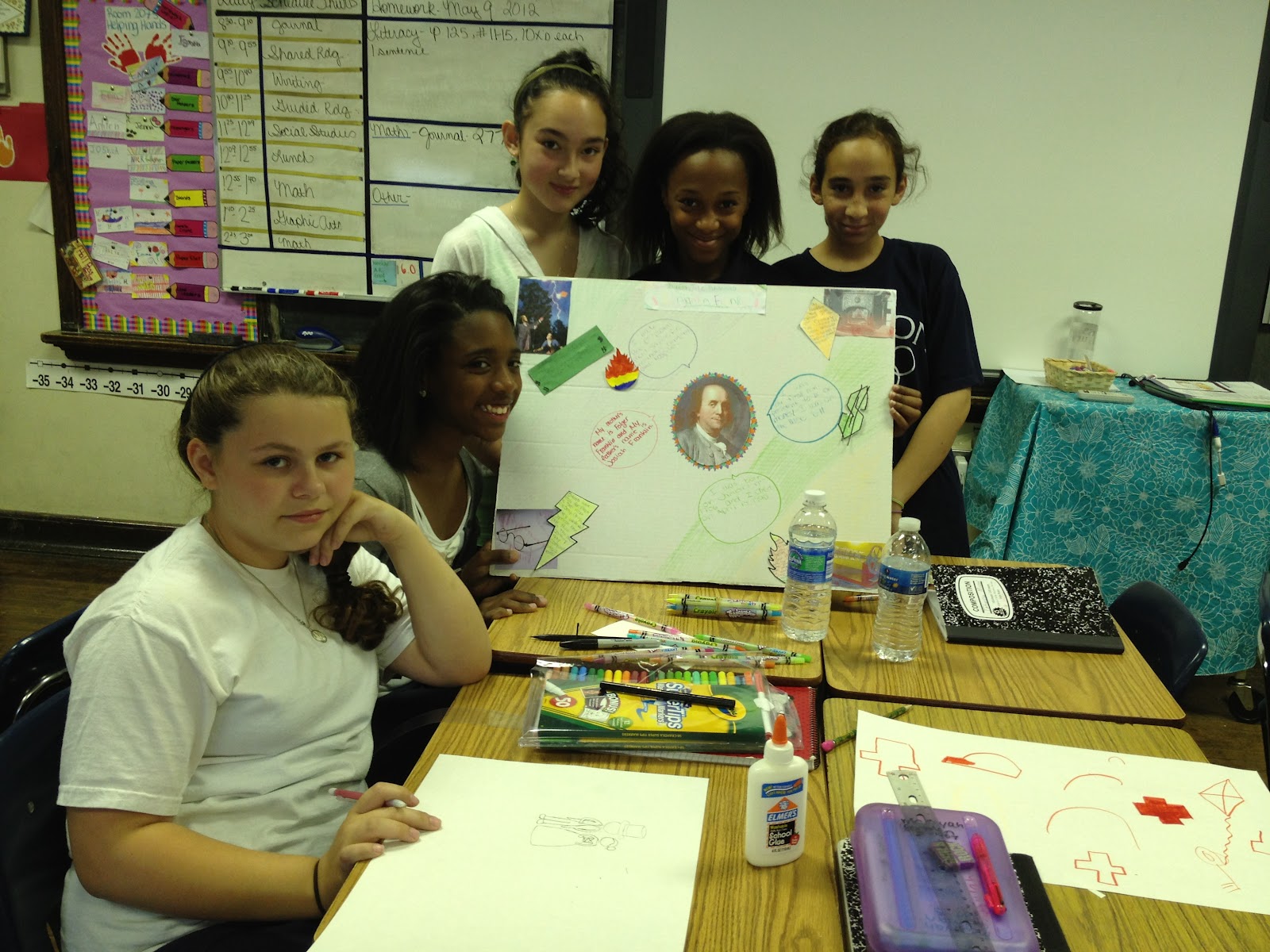 Welcome to James Dobson School's Blog!: News from room 207