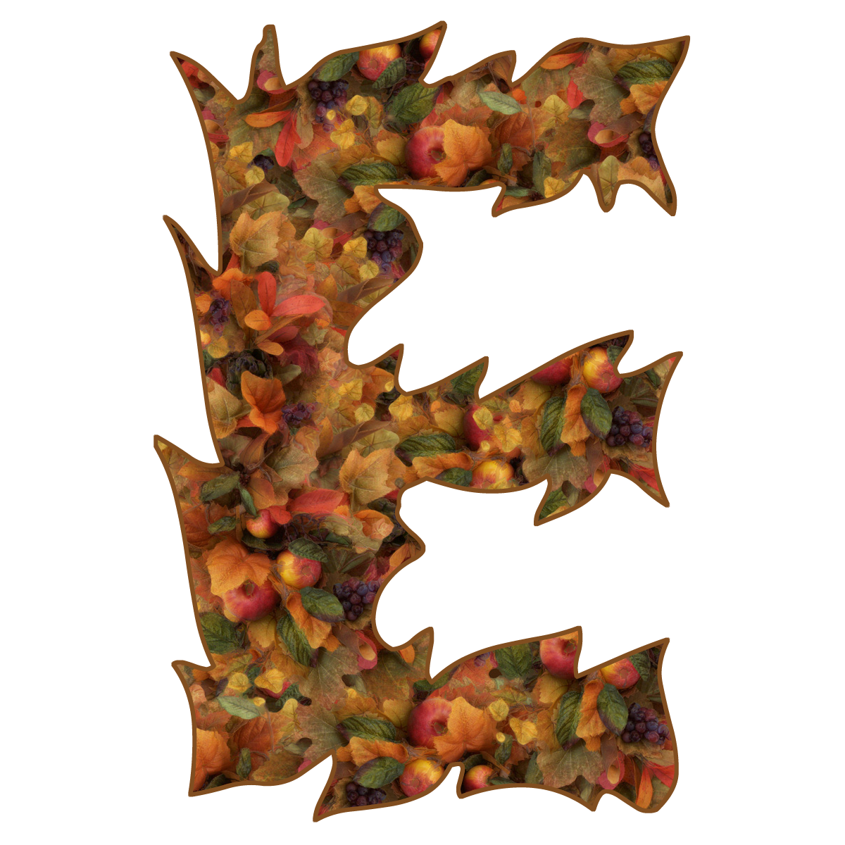 GRANNY ENCHANTED'S BLOG: "Autumn Flames" Free Digi Scrapbook Alphabet