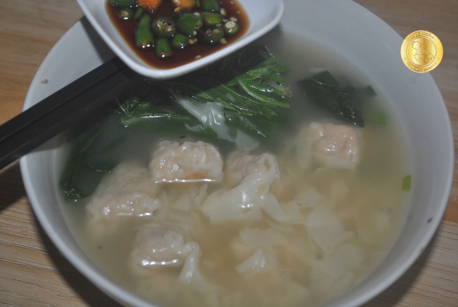 PATYSKITCHEN: CHICKEN DUMPLING HOMEMADE WANTON SKIN