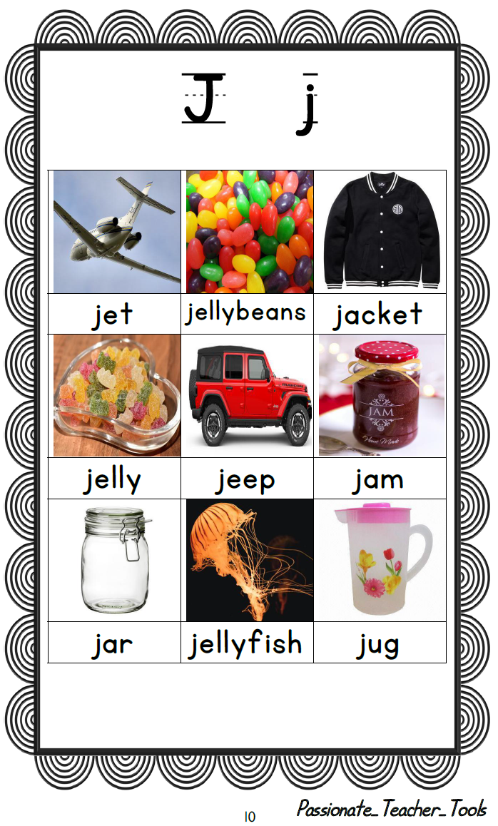 Passionate Teacher Tools: My First Words Chart (26 pages)