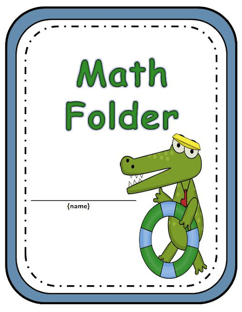 Beach Themed Elementary Daily Work Folder Covers - Fern Smith's ...