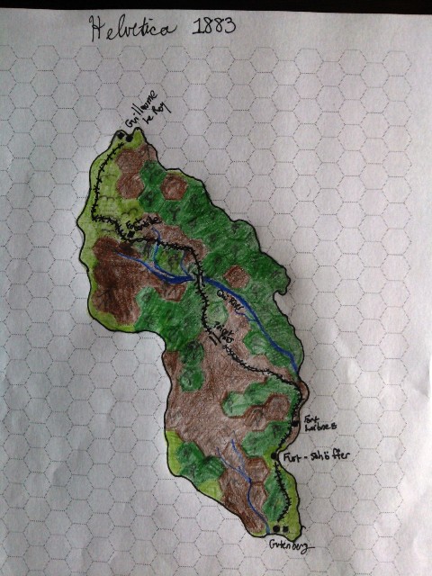 Tabletop Diversions: A Map of Helvetica