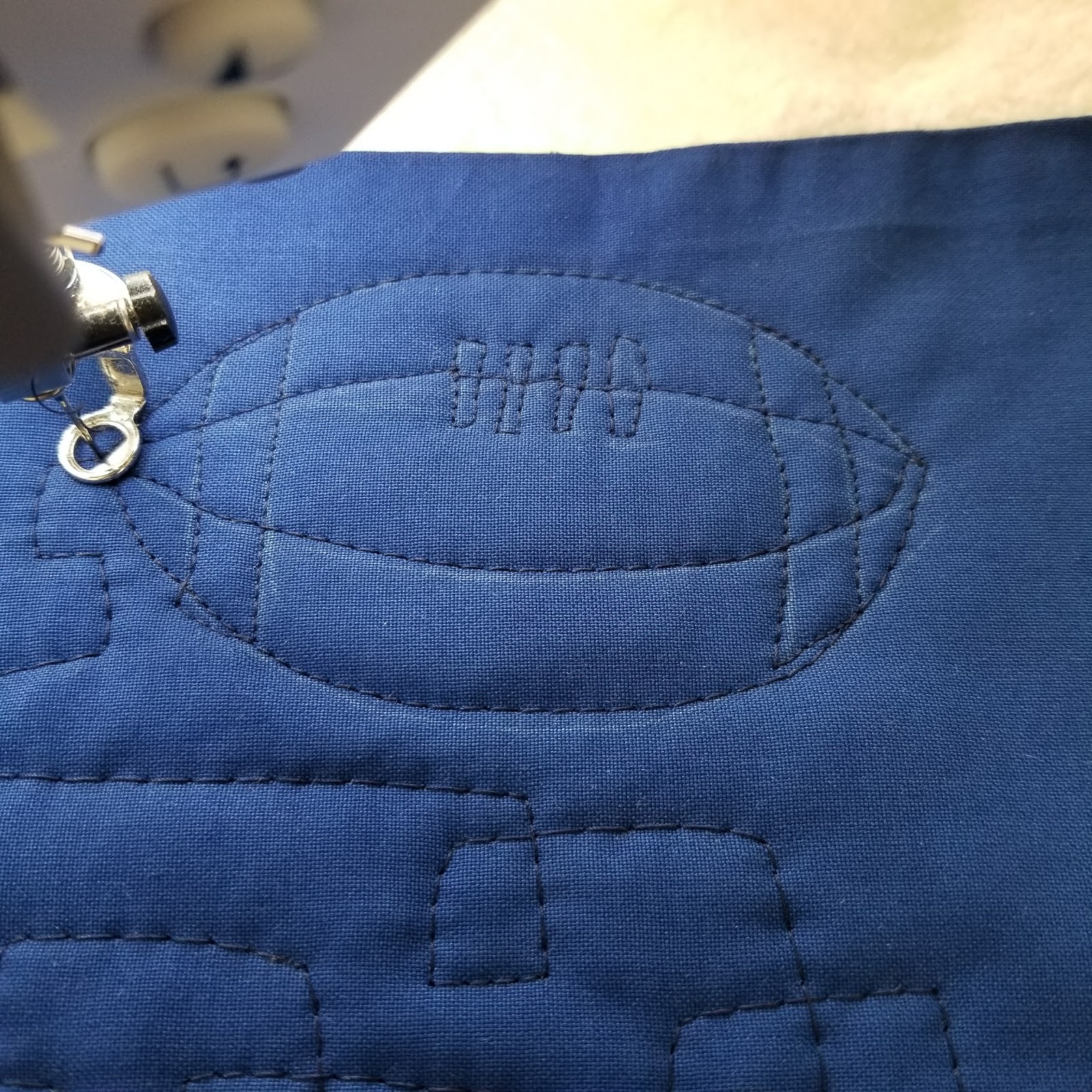 Let's begin sewing...: Seahawks Quilt