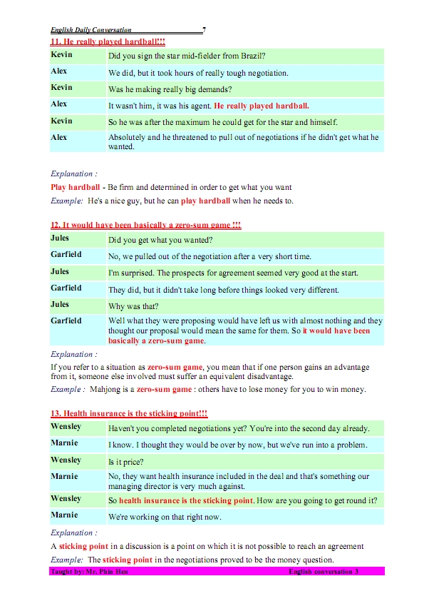 Unlimited Thinking: English Conversation3 សន្ទនាភាសាអង់គ្លេសទី៣. ៣០ទំព័រ