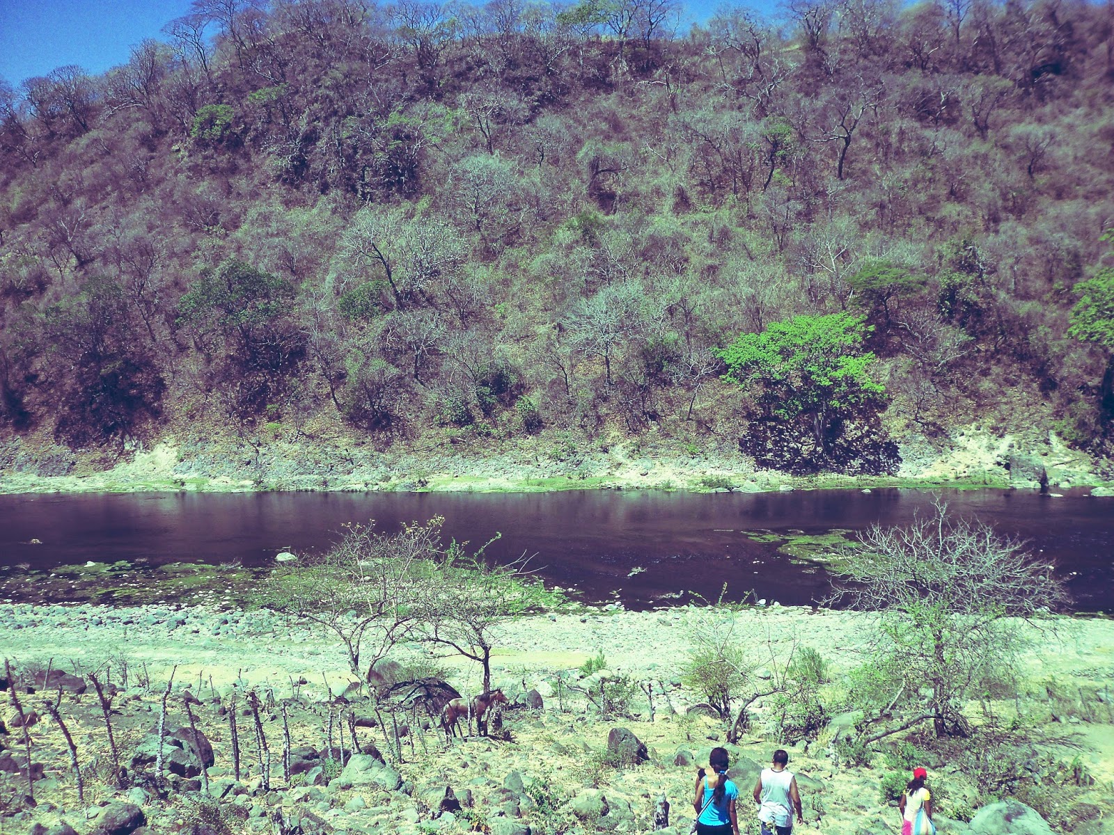 Fotos del Rio Paz visto desde el Cerro.