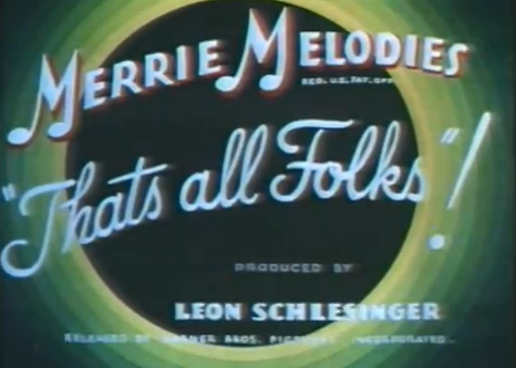 Merrie Melodies Thats All Folks