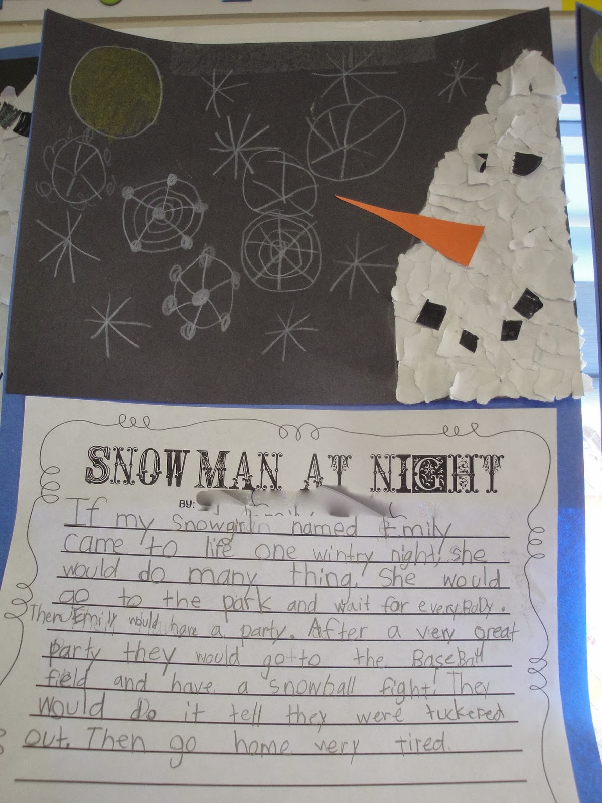 First Week Back after Winter Break! - Lunch, Snacks, and Recess!