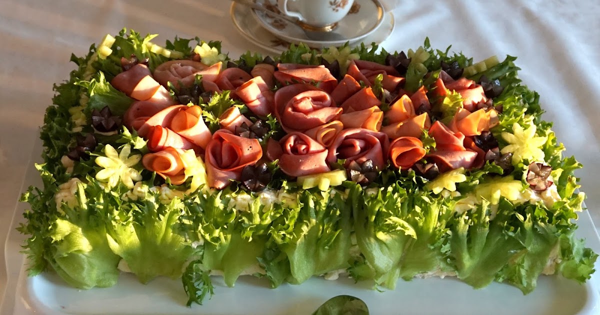 Kahvitauko: Kinkku voileipäkakku