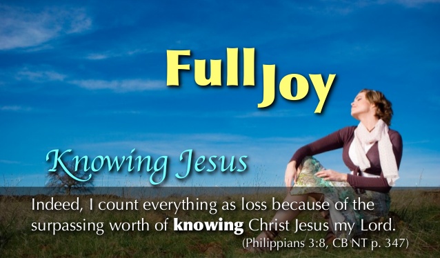 Blessed By The Lord: September 6, 2018 - IS YOU JOY IN CHRIST SHOWING?