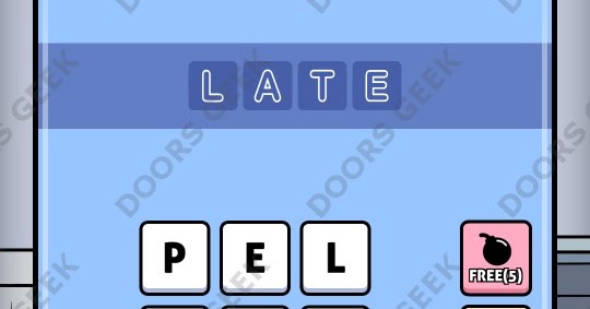 Escape Room: Mystery Word Level 26 Answer ~ Doors Geek