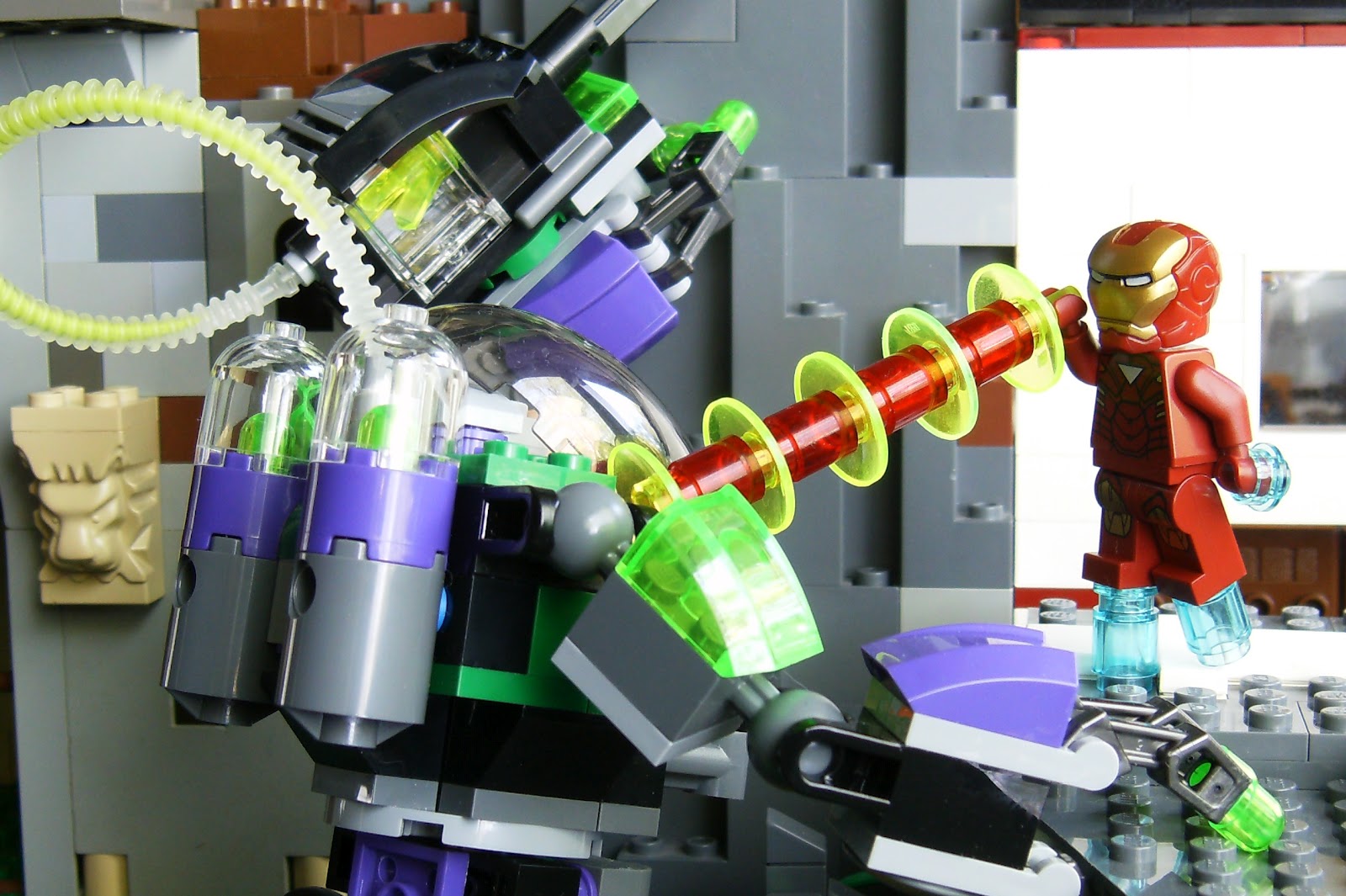 LEGO Wayne Manor and the Batcave