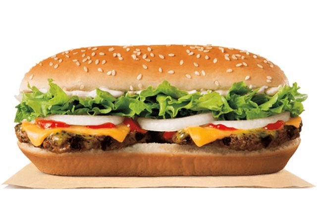 Burger King Gives The Extra Long Cheeseburger the Buttery Treatment
