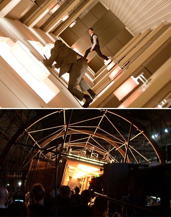 Before the age of CGI - Centrifuge from 2001: A Space Odyssey. : r ...