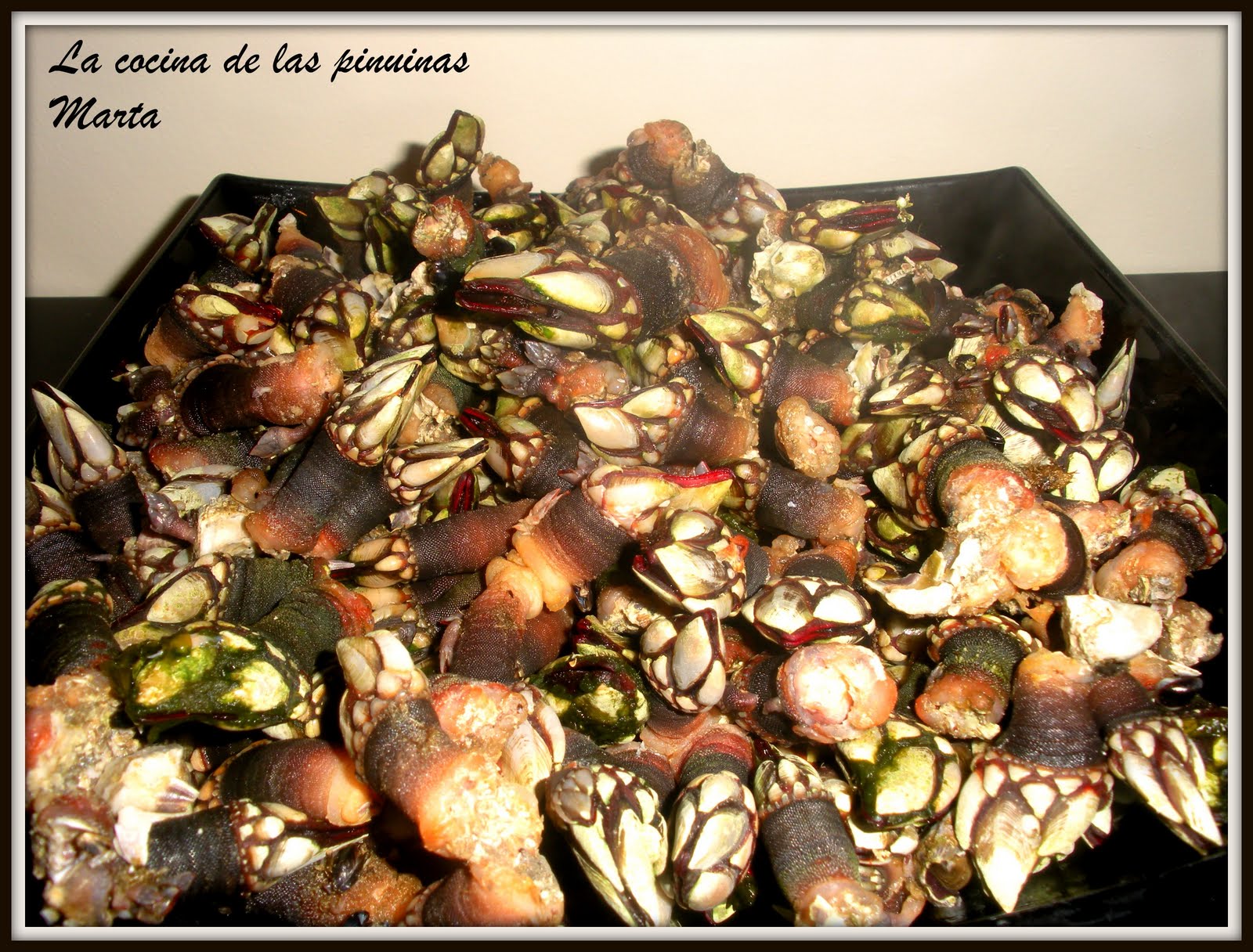 LA COCINA DE LAS PINUINAS: Percebes de Galicia