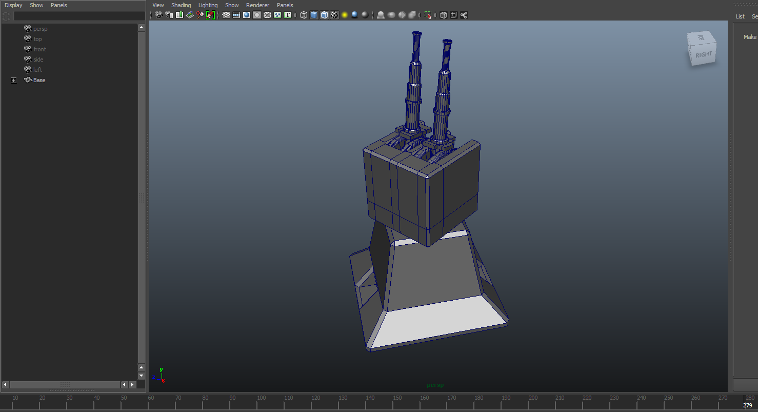 Matt Searle's Work Blog: 3D Turret Animation