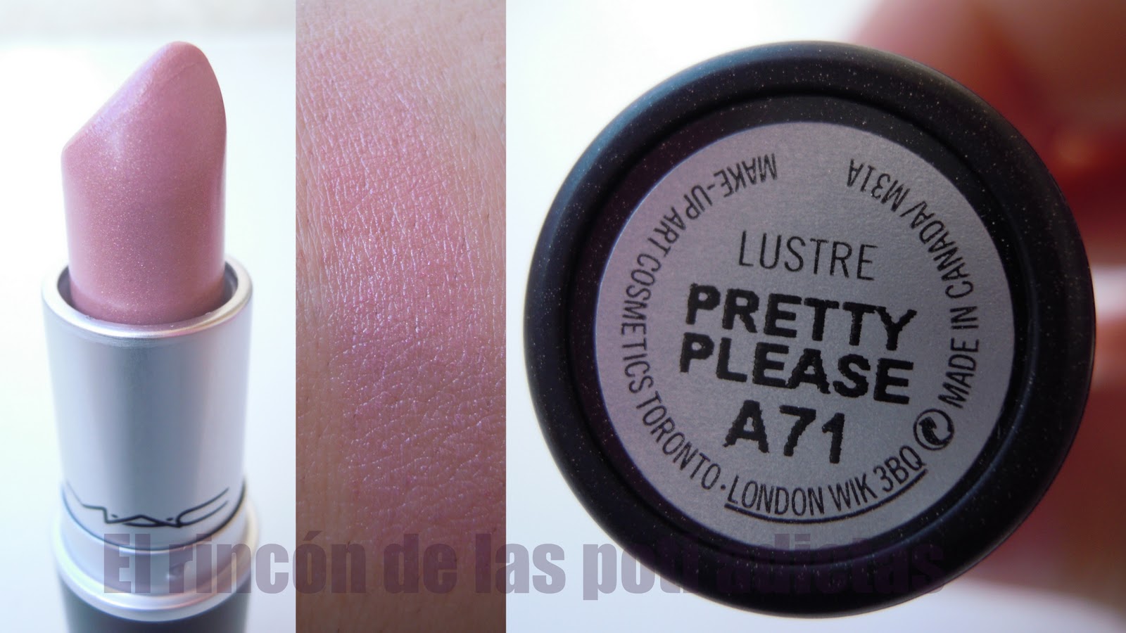 EL RINCÓN DE LAS POTI ADICTAS: ¡¡Labiales Mac!! (Swatches)
