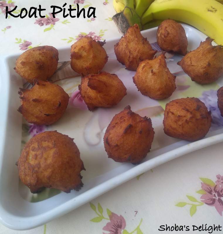 Shoba's Delight: Koat pitha – Mizoram Cuisine