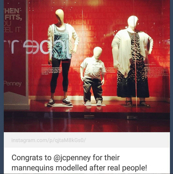 Five Hundred Pound Peep: Fat Mannequins?